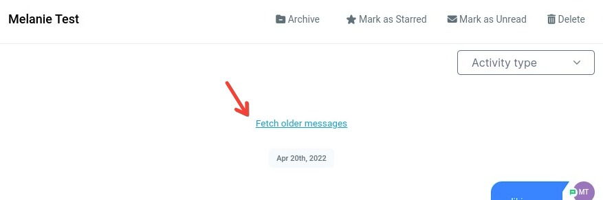 Conversations Overview – Captivation Hub