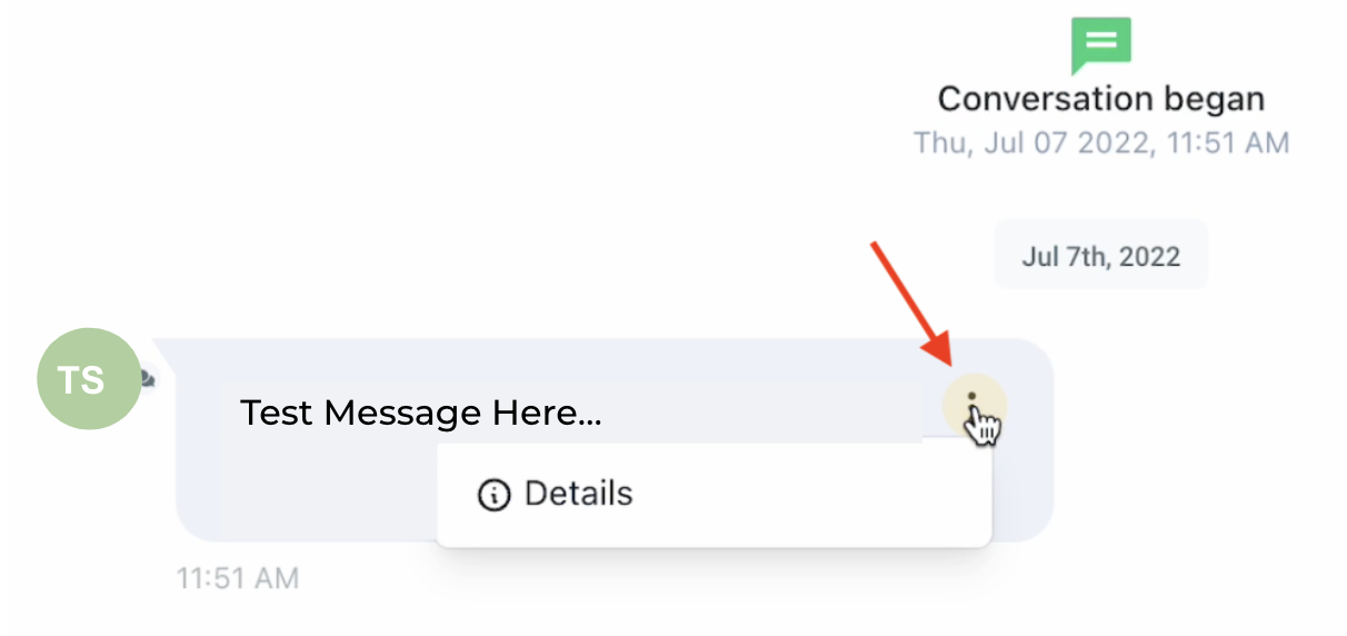 Conversation Message Details – Captivation Hub