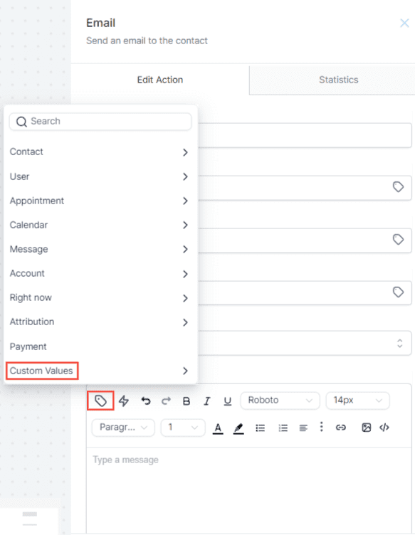 How To Use Custom Values Inside Sms And Email Captivation Hub
