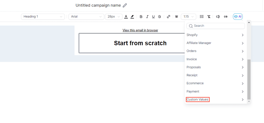 How To Use Custom Values Inside Sms And Email Captivation Hub