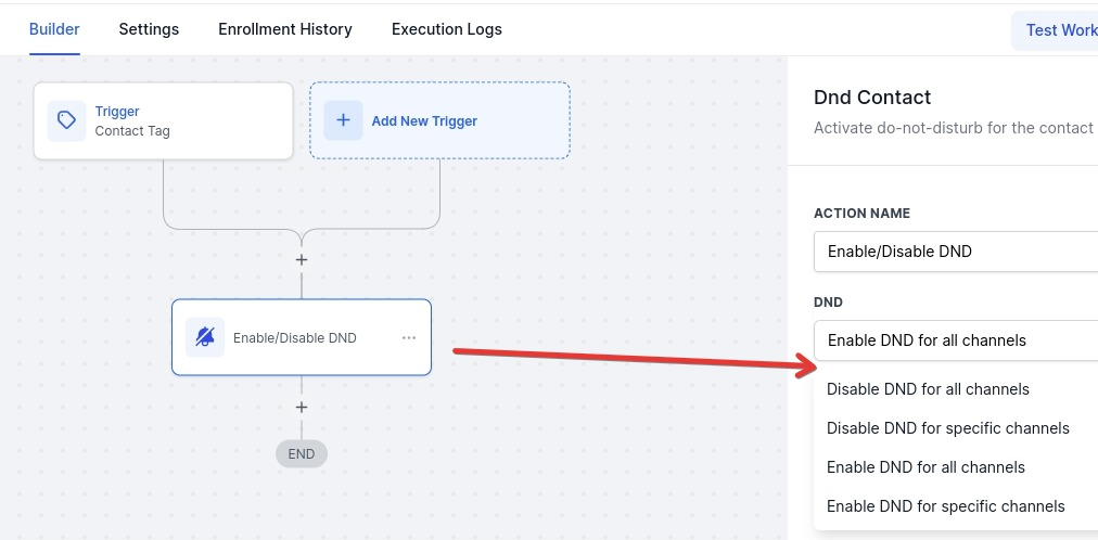 Using the DND Feature – Captivation Hub