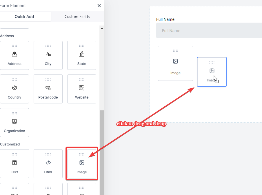 Images in Forms – Captivation Hub