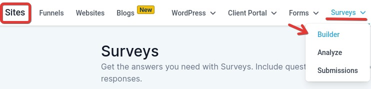 Create Surveys With the Template Library – Captivation Hub