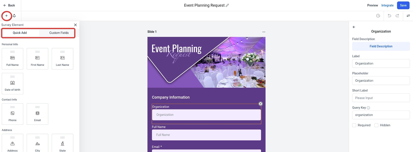 Create Surveys With The Template Library Captivation Hub