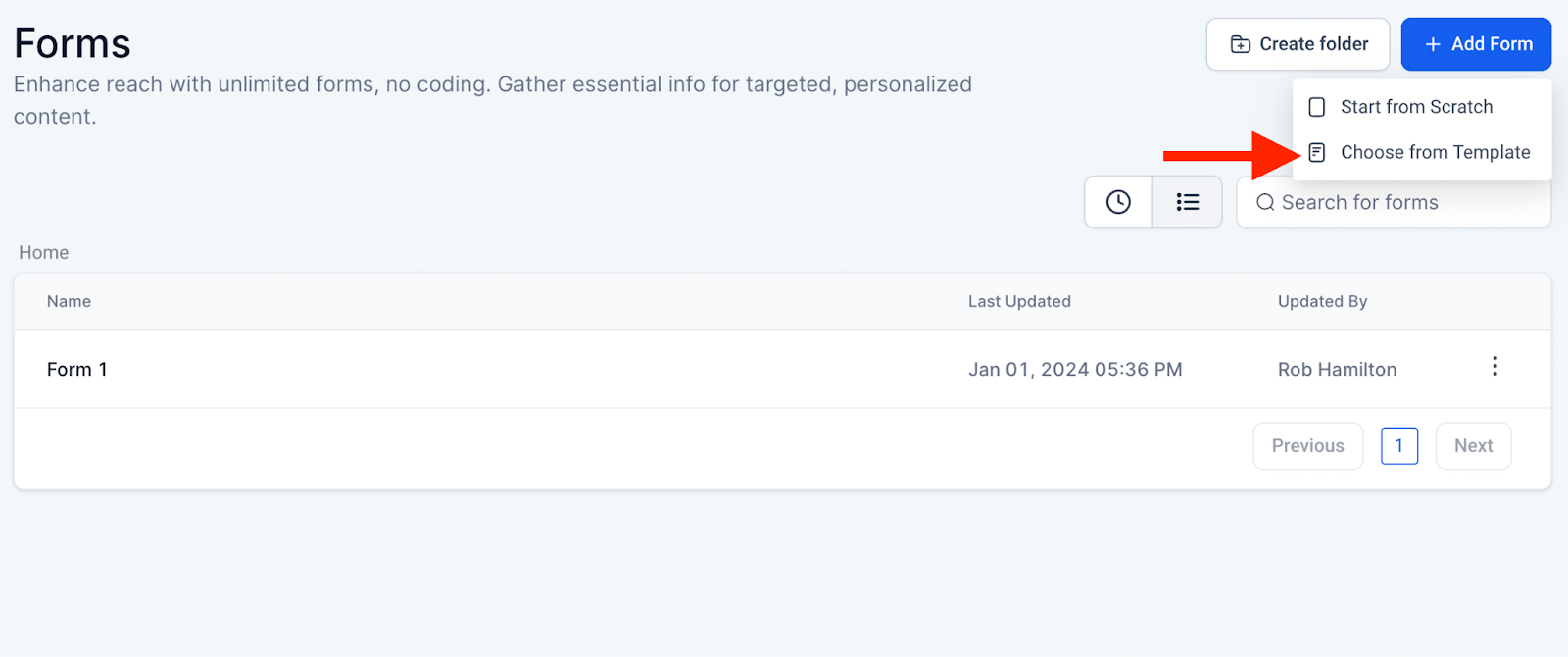How to Use a Form or Survey Template – Captivation Hub