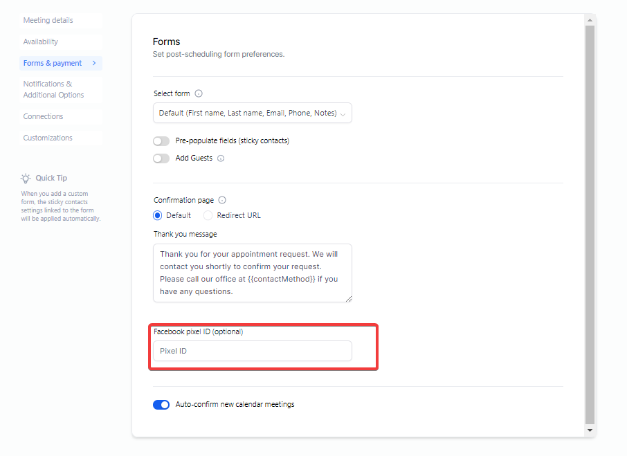 How To Add Facebook Pixel To Survey Forms And Calendars Captivation Hub