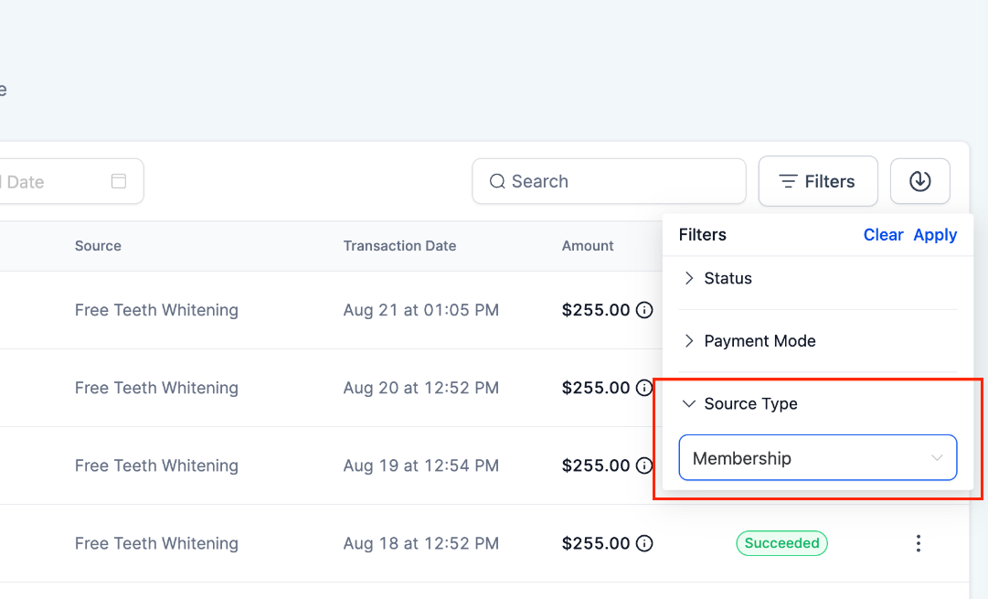 Membership - Revenue Analytics – Captivation Hub