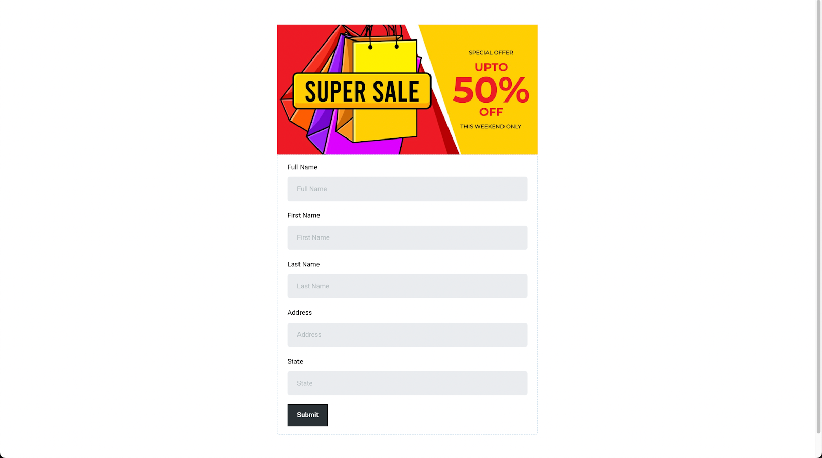 Form Customization – Captivation Hub