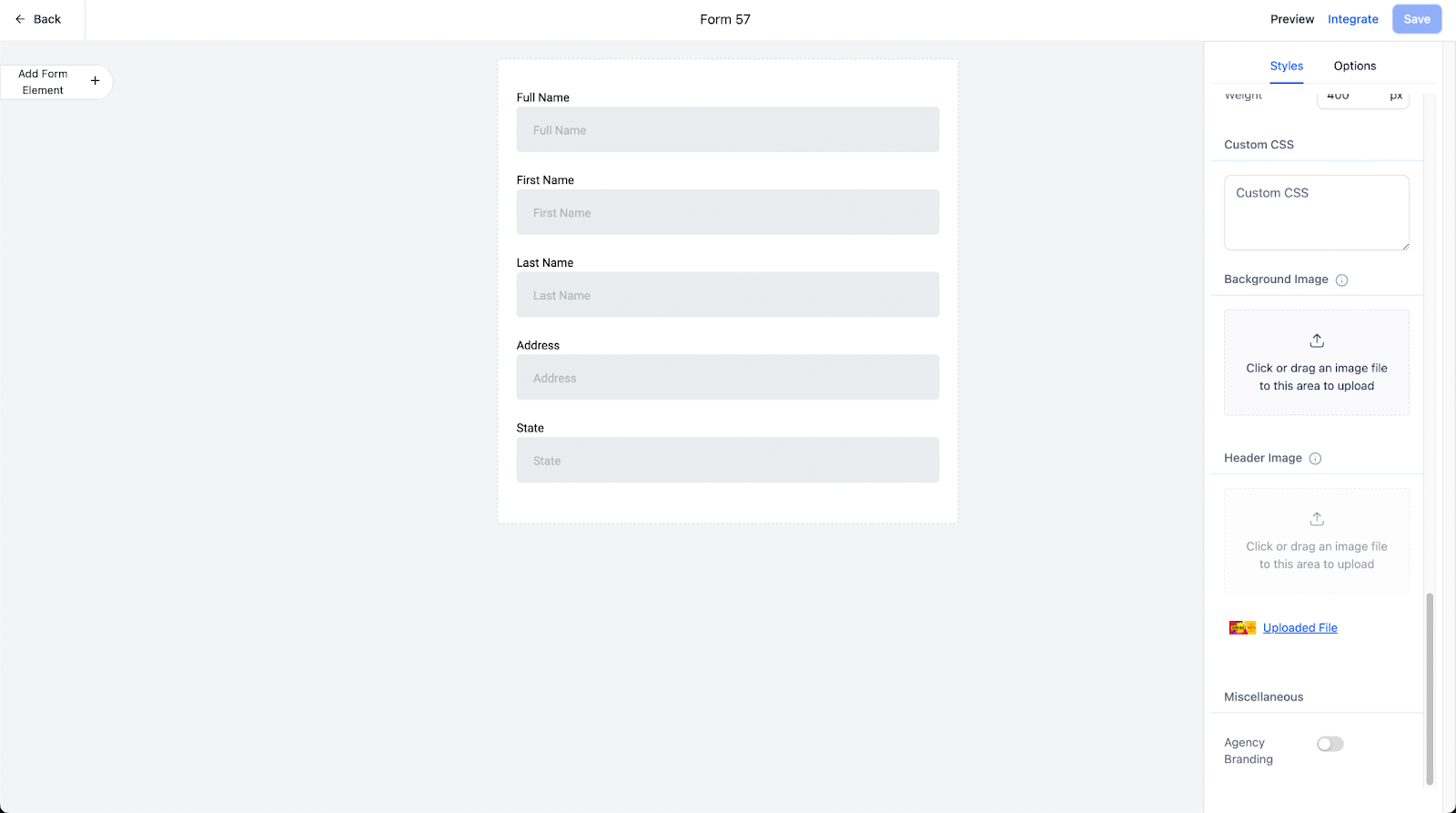 Form Customization Captivation Hub