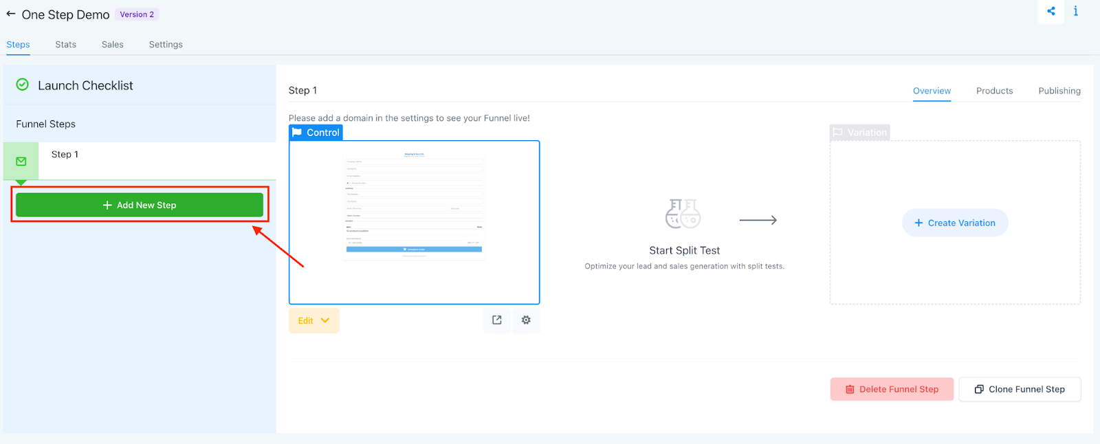 Converting Funnel Steps And Website Pages Within Captivation Hub Captivation Hub
