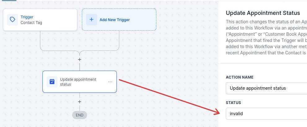 How To Mark Appointment Status as Invalid Using a Workflow – Captivation Hub