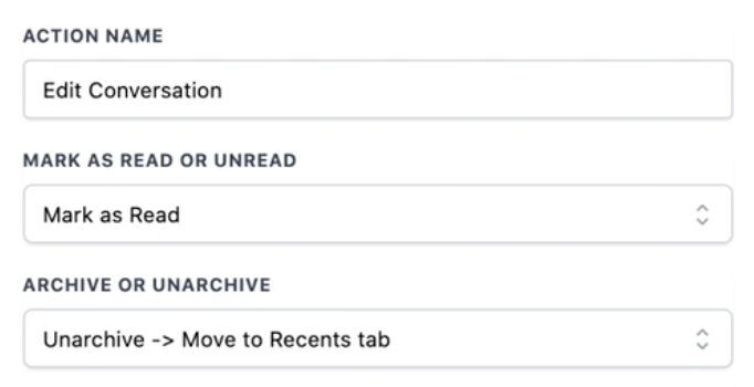 Workflow Action Edit Conversation Captivation Hub