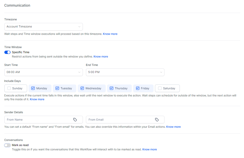 Understanding the Workflow Settings Tab – Captivation Hub