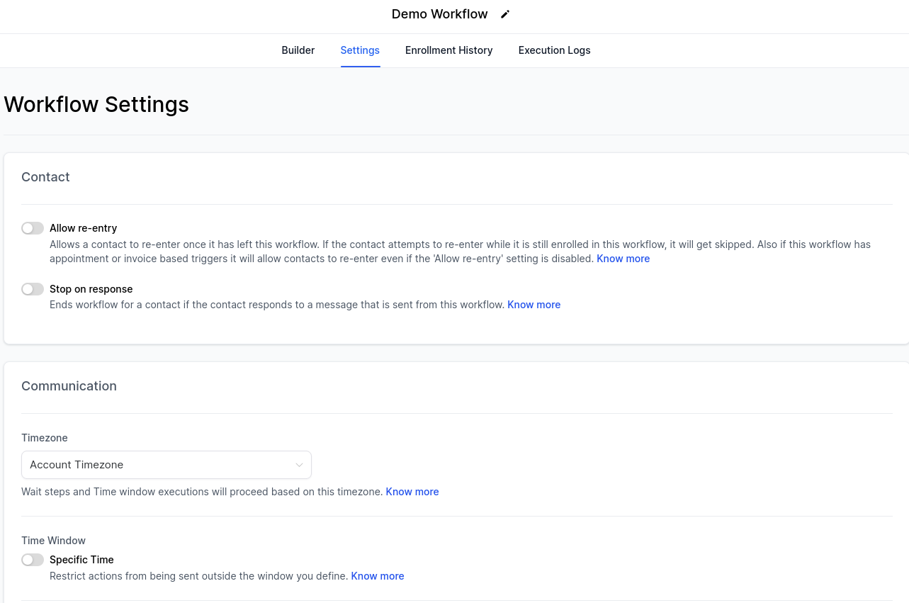 Customizing Your Settings In Workflows Captivation Hub