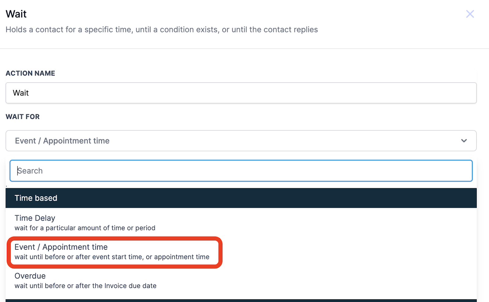 Workflow Action: Set Event Start Date – Captivation Hub