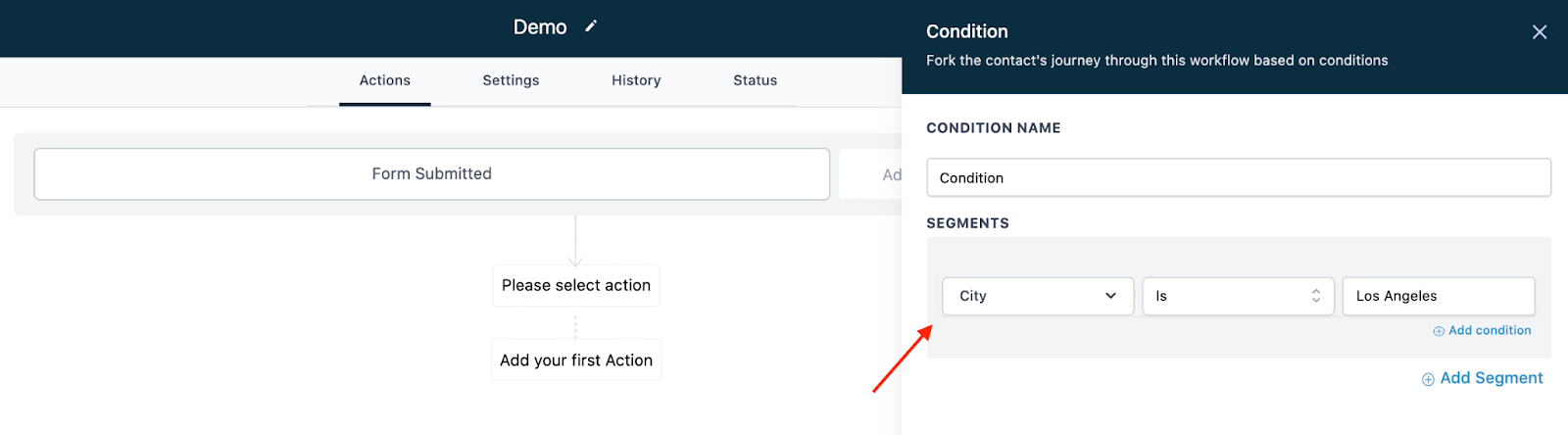 Workflow Action: If/Else – Captivation Hub