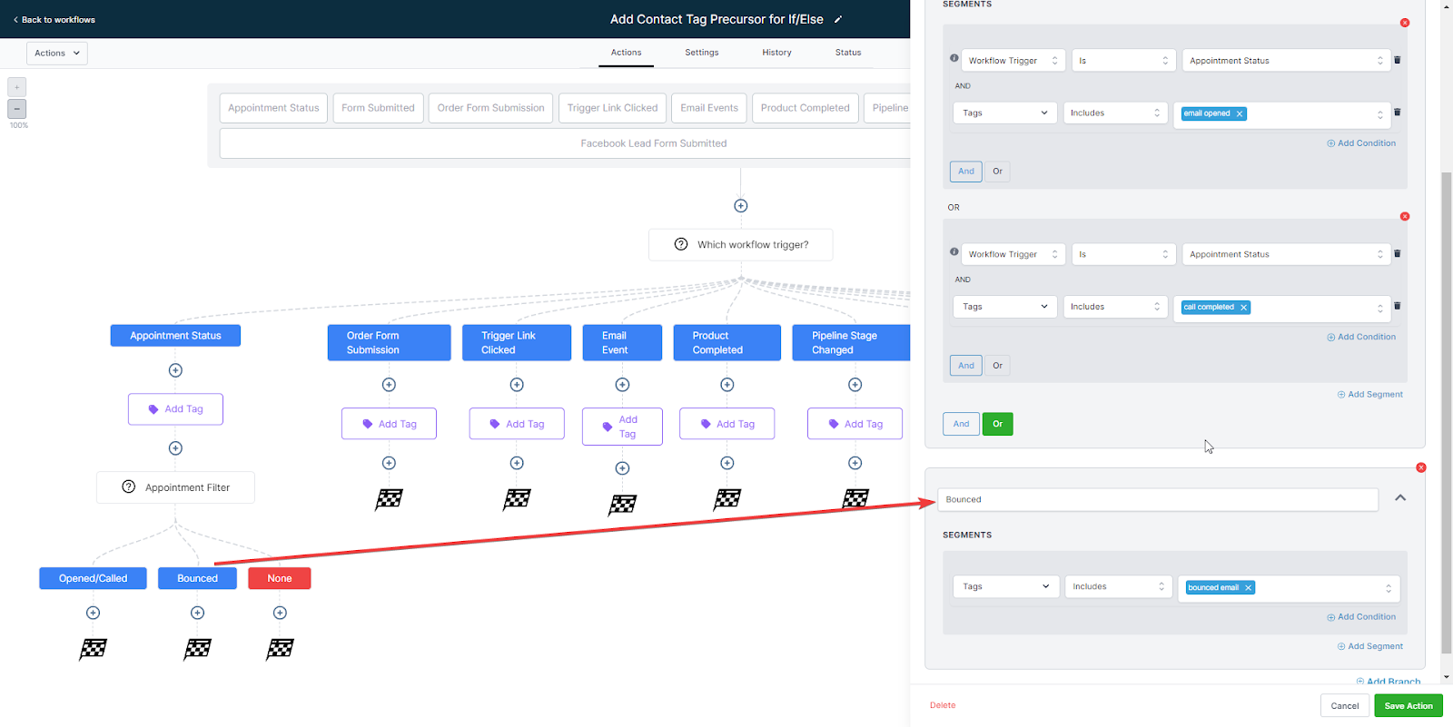Workflow Action Ifelse Captivation Hub