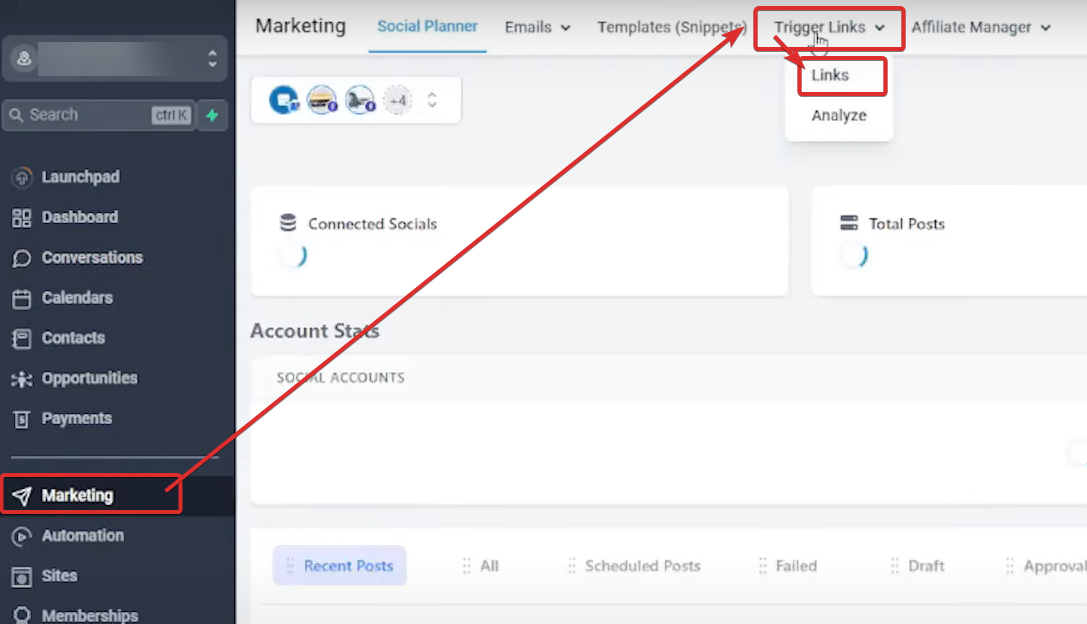How To Set Up Trigger Links In Workflows Captivation Hub