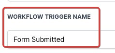 Workflow Trigger: Form Submitted – Captivation Hub