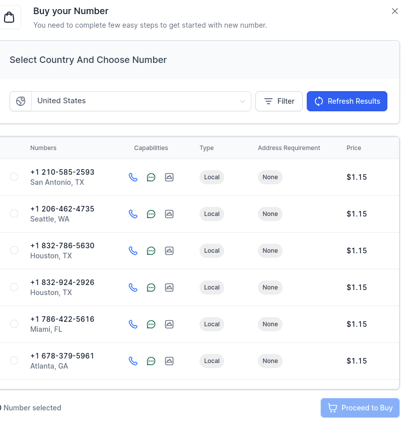 Settings: Phone Numbers – Captivation Hub