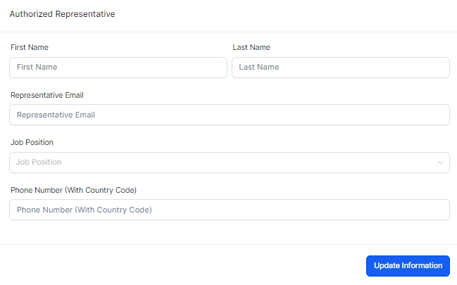 Settings Business Profile Captivation Hub