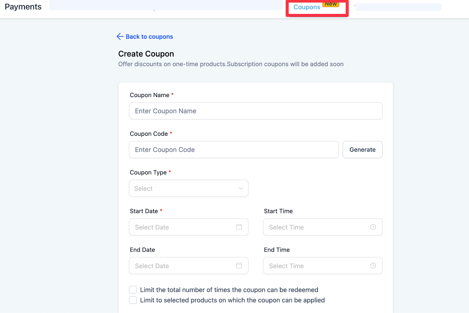 How to Create and Use a Coupon/Promo Code - Two Step Form – Captivation Hub