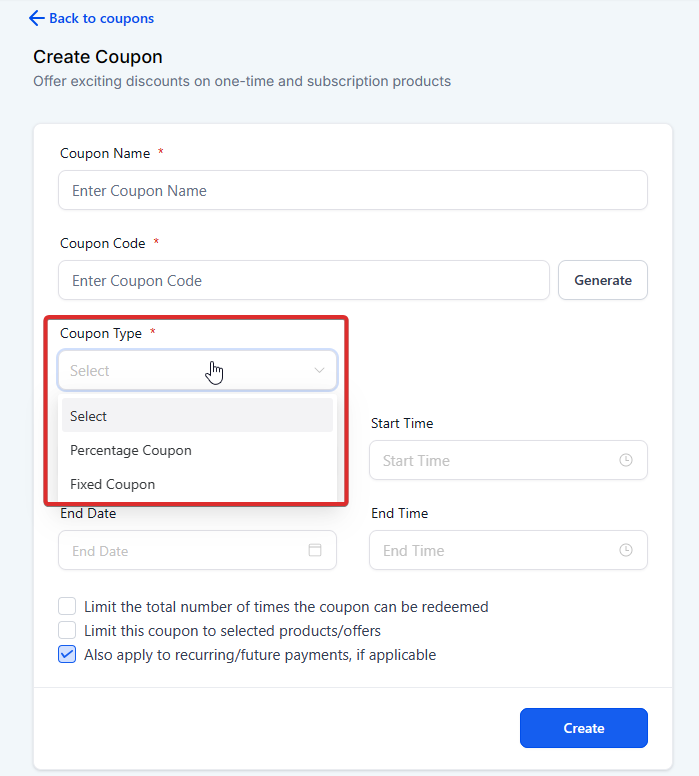How to Create and Use a Coupon/Promo Code - One Step Form – Captivation Hub
