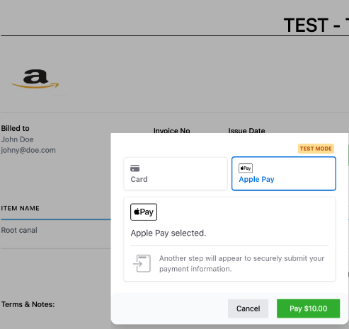 Apple Pay and Google Pay Invoices or Text2Pay Links – Captivation Hub