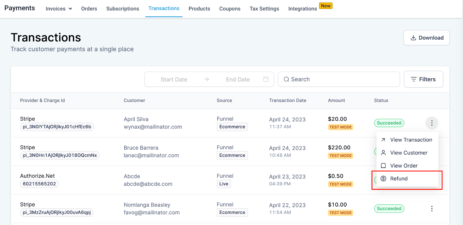How to Create, Manage, and Void Invoices – Captivation Hub