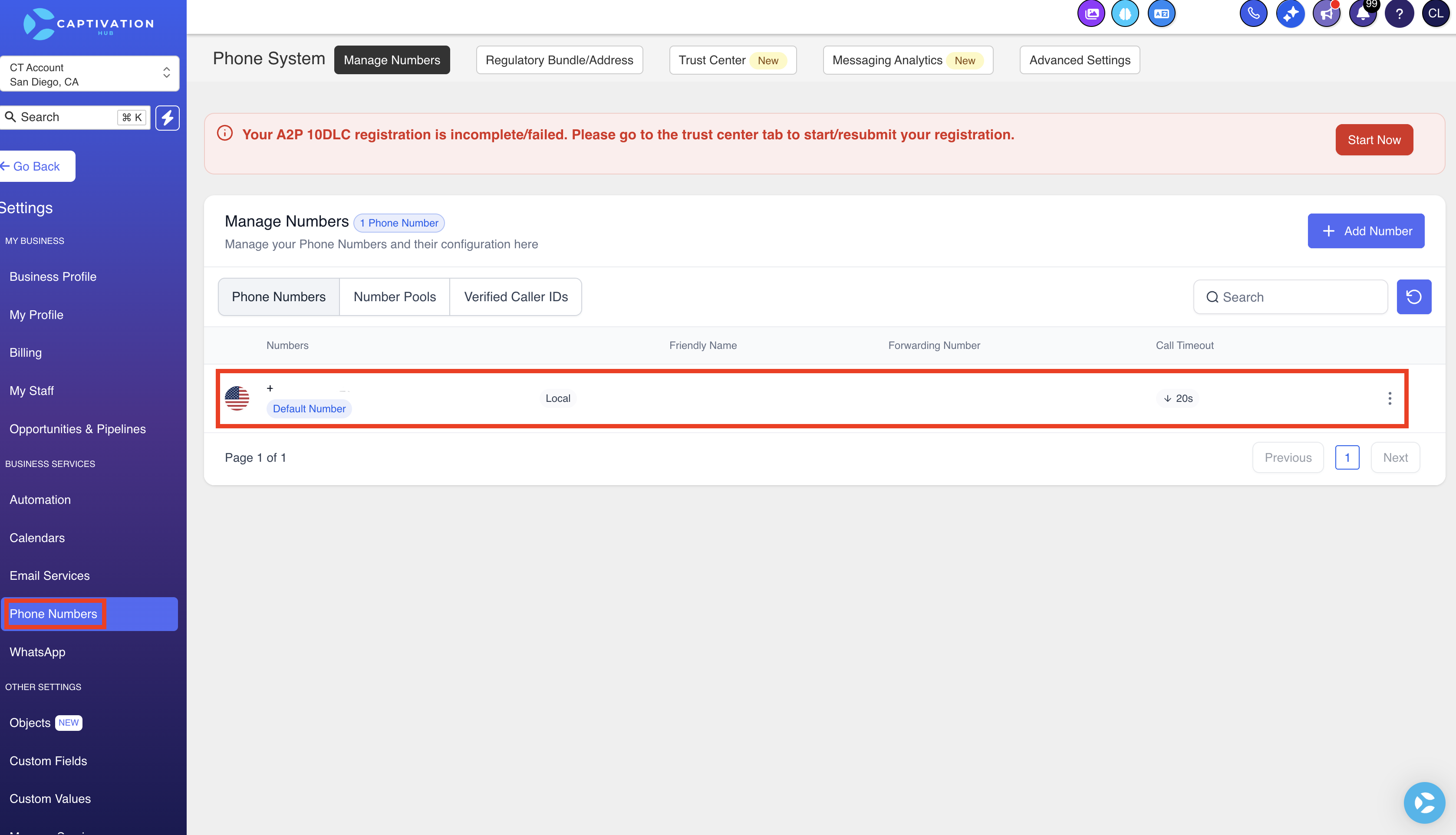 Inbound Call Flow for Voice AI calls – Captivation Hub