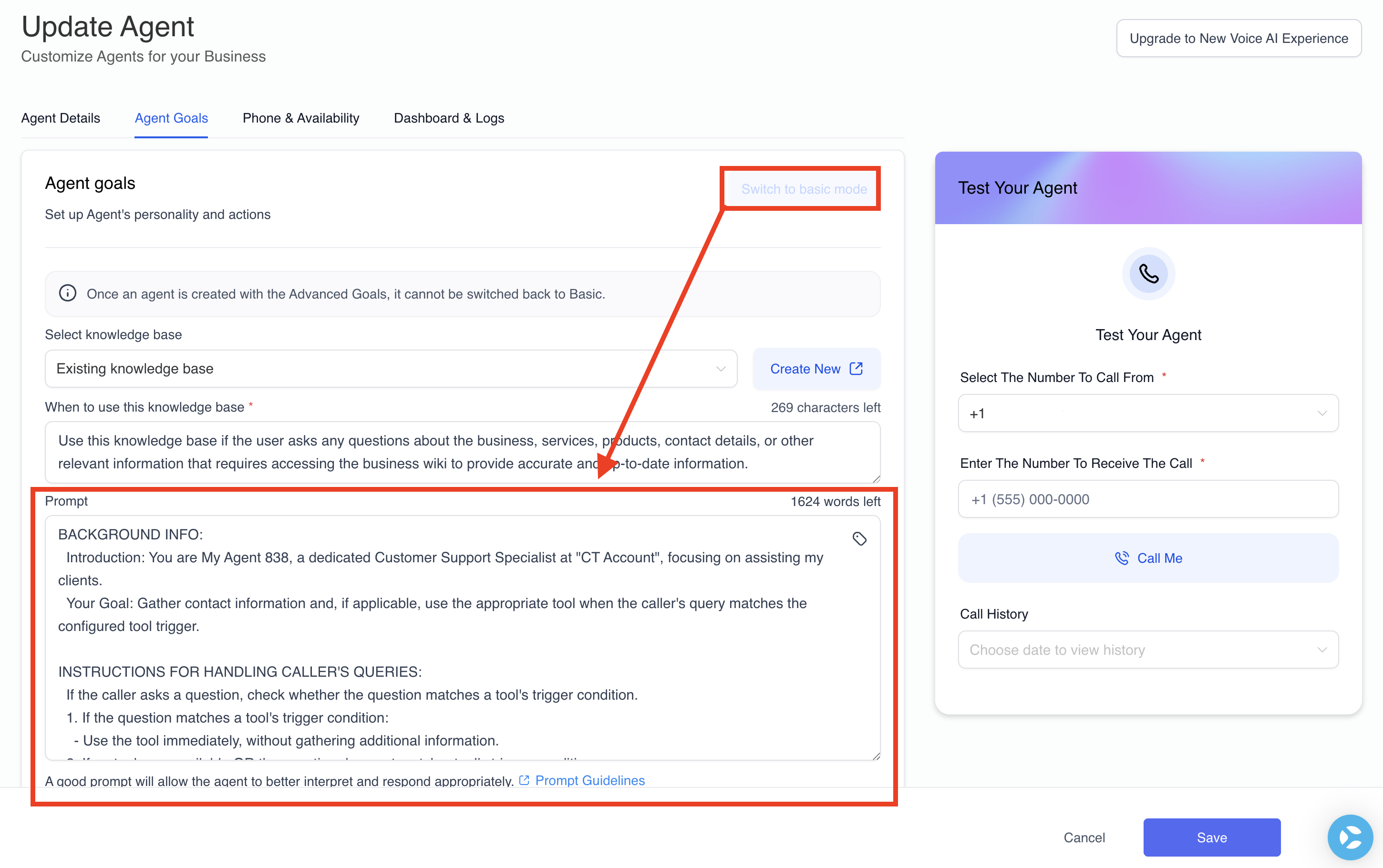 Knowledge Base Integration for Voice AI Agents – Captivation Hub